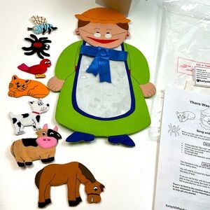 Earlychildhood.com | Toys | There Was An Old Lady Felt Story Set | Poshmark